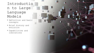 An Introduction to AI LLMs & SharePoint For Champions and Super Users Part 1 | PPTX