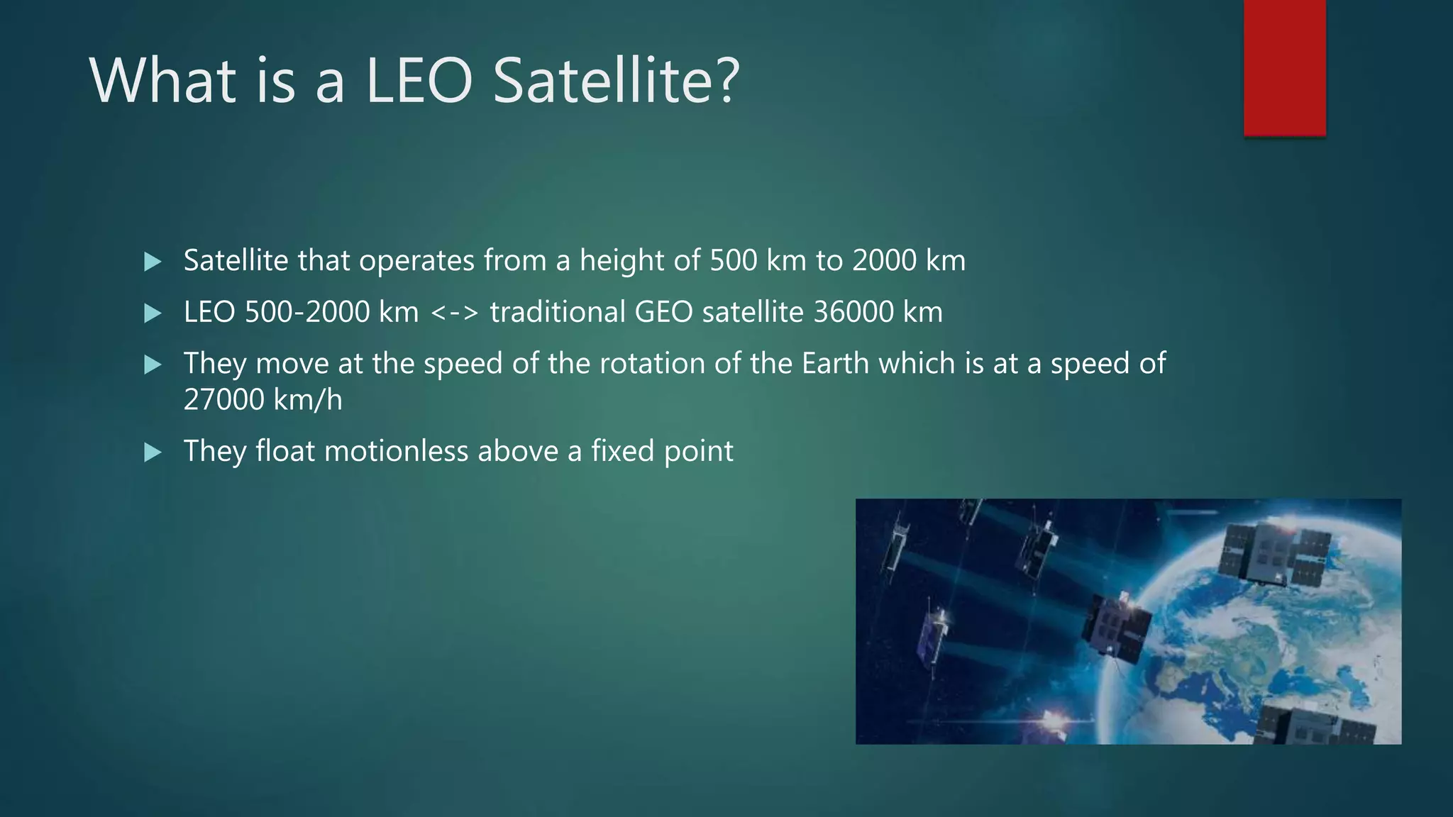 AI Low-Earth-Orbit satellite systems | PPTX