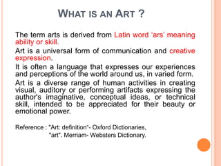 Art Integrated Learning PPT by Dr Sarvesh Mourya NCERT | PPTX