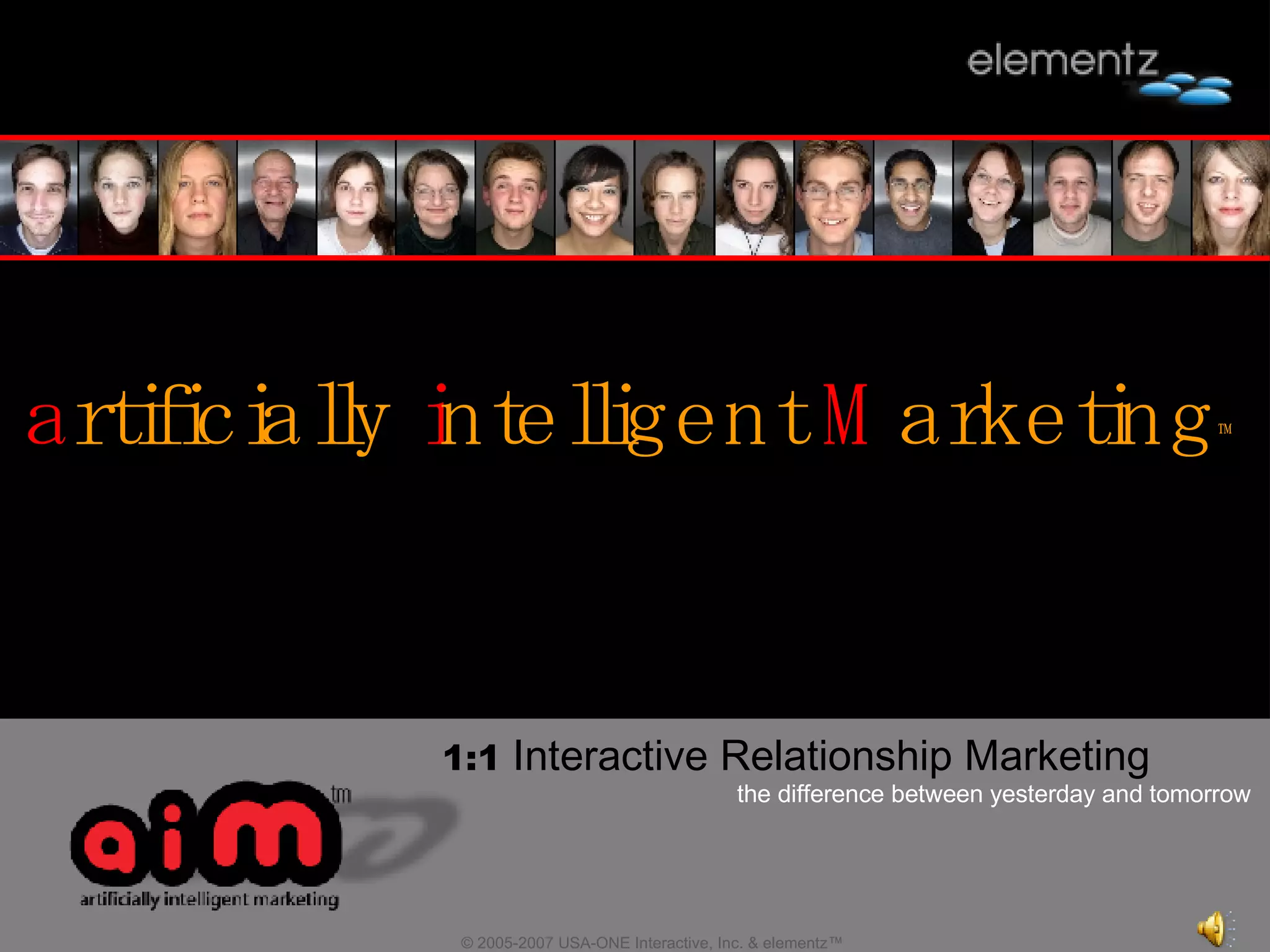 AiM Marketing Presentation | PPT