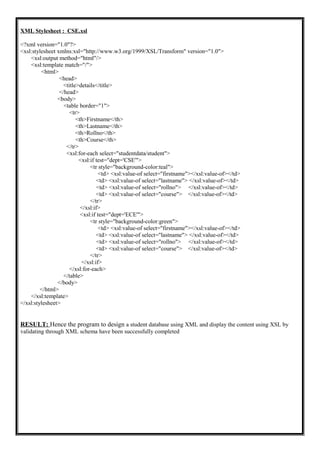 Web Technology Record | PDF