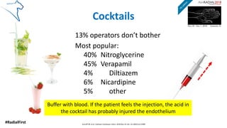 PCI & AimRadial 2018 | Radial Artery Puncture - Ian C Gilchrist | PPTX