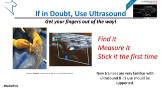 PCI & AimRadial 2018 | Radial Artery Puncture - Ian C Gilchrist | PPTX