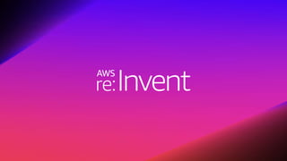 AWS re:Invent 2018 - AIM401 - Deep Learning using Tensorflow | PPT