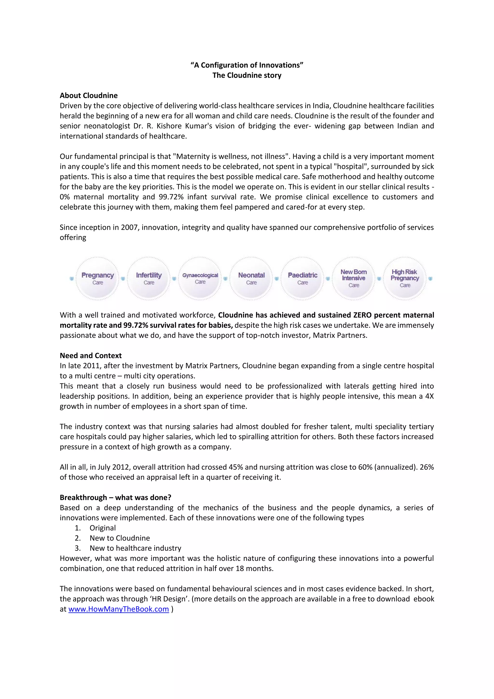 Revolutionising HR in Healthcare - a real life example | PDF