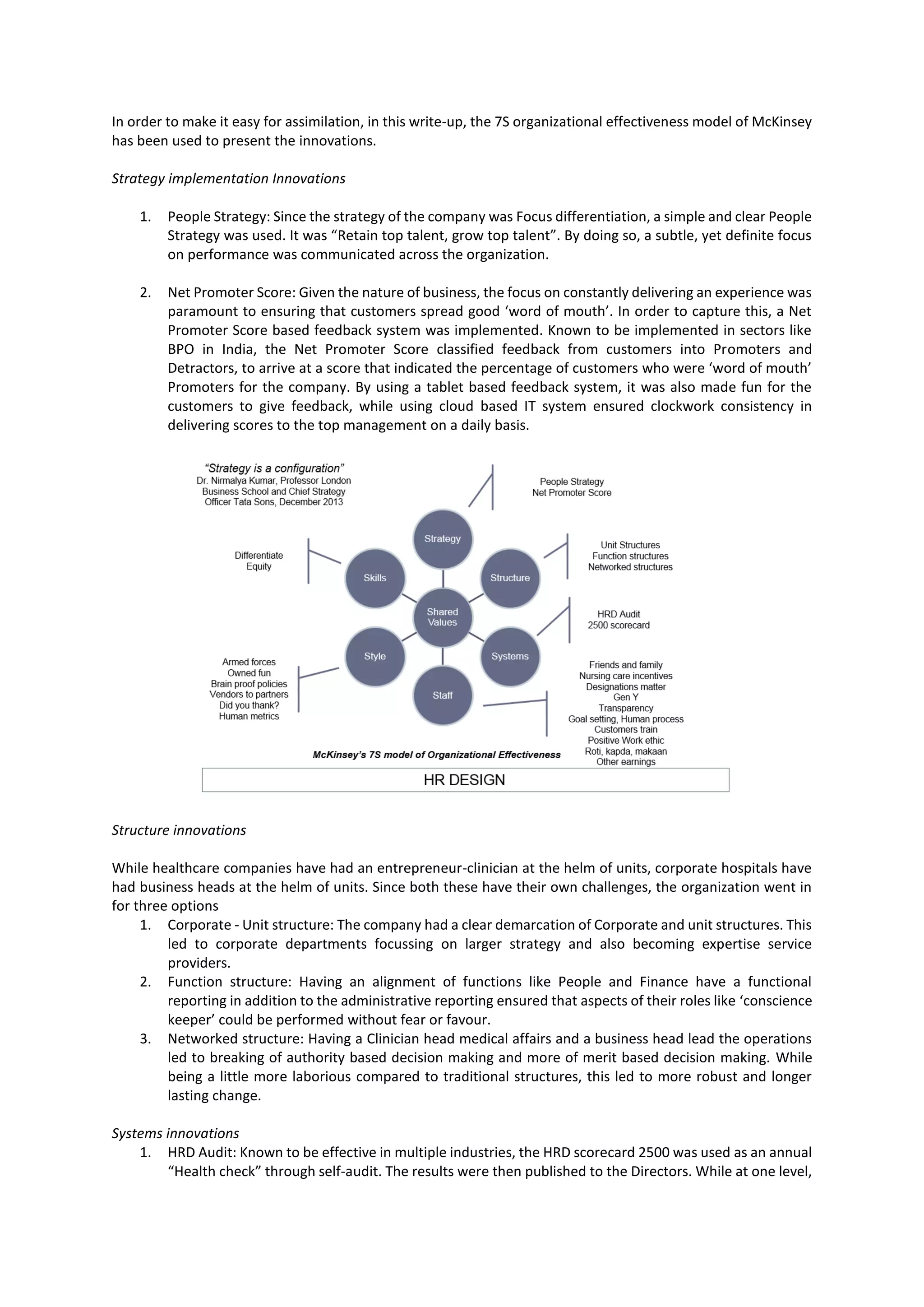 Revolutionising HR in Healthcare - a real life example | PDF