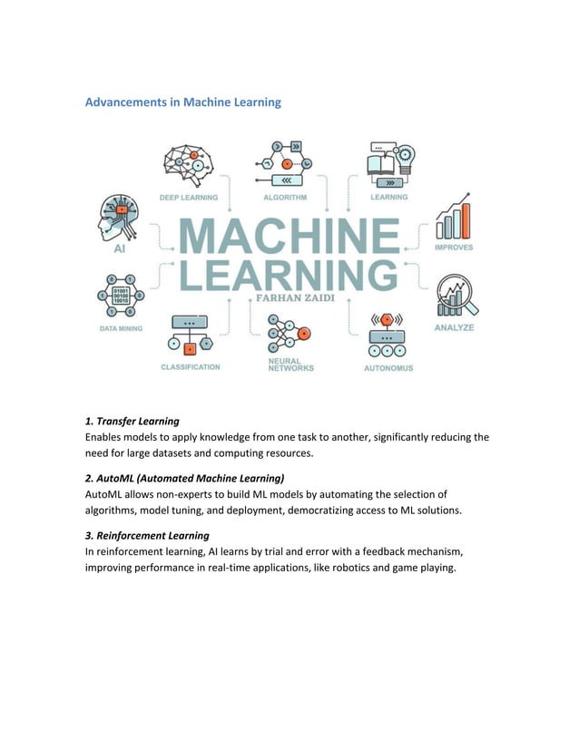 AI & Machine Learning: What’s New in 2025 | PDF | Technology Industry ...