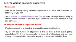 AIM AND OBJECTIVES IN THE RESEARCH..pptx