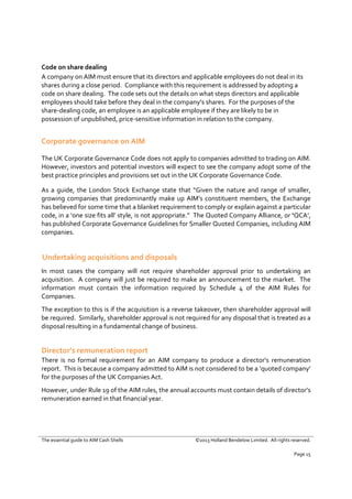 AIM Cash Shells Guide | PDF