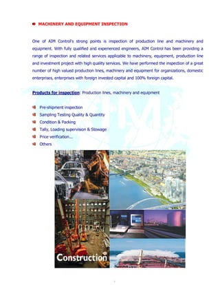 THIRD PARTY INSPECTION CERTIFICATION | PDF