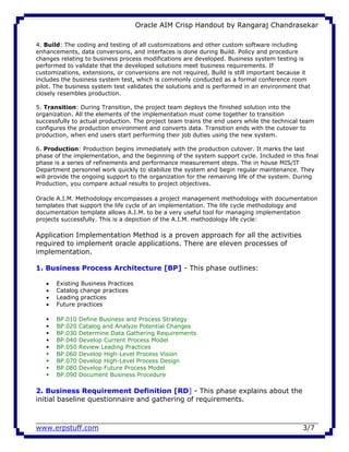 Aim crisp handout | PDF