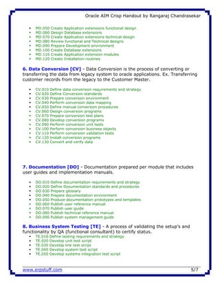Aim crisp handout | PDF