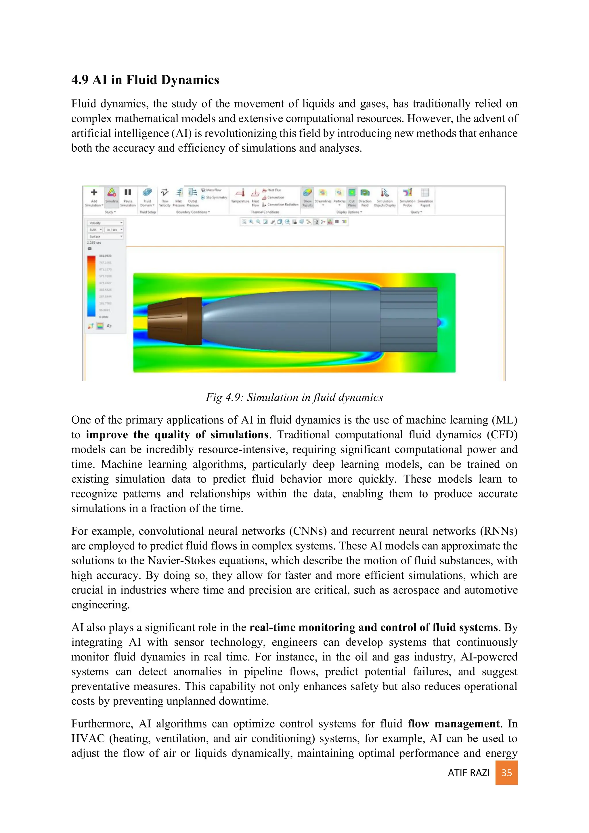 Applications of Artificial Intelligence in Mechanical Engineering | PDF