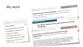 Use Cases Machine Learning for Healthcare | PPTX | Medical Tests ...