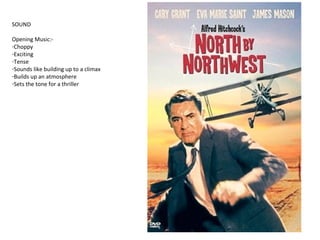 Aimee Lowe: North By North West | PPT | Genres