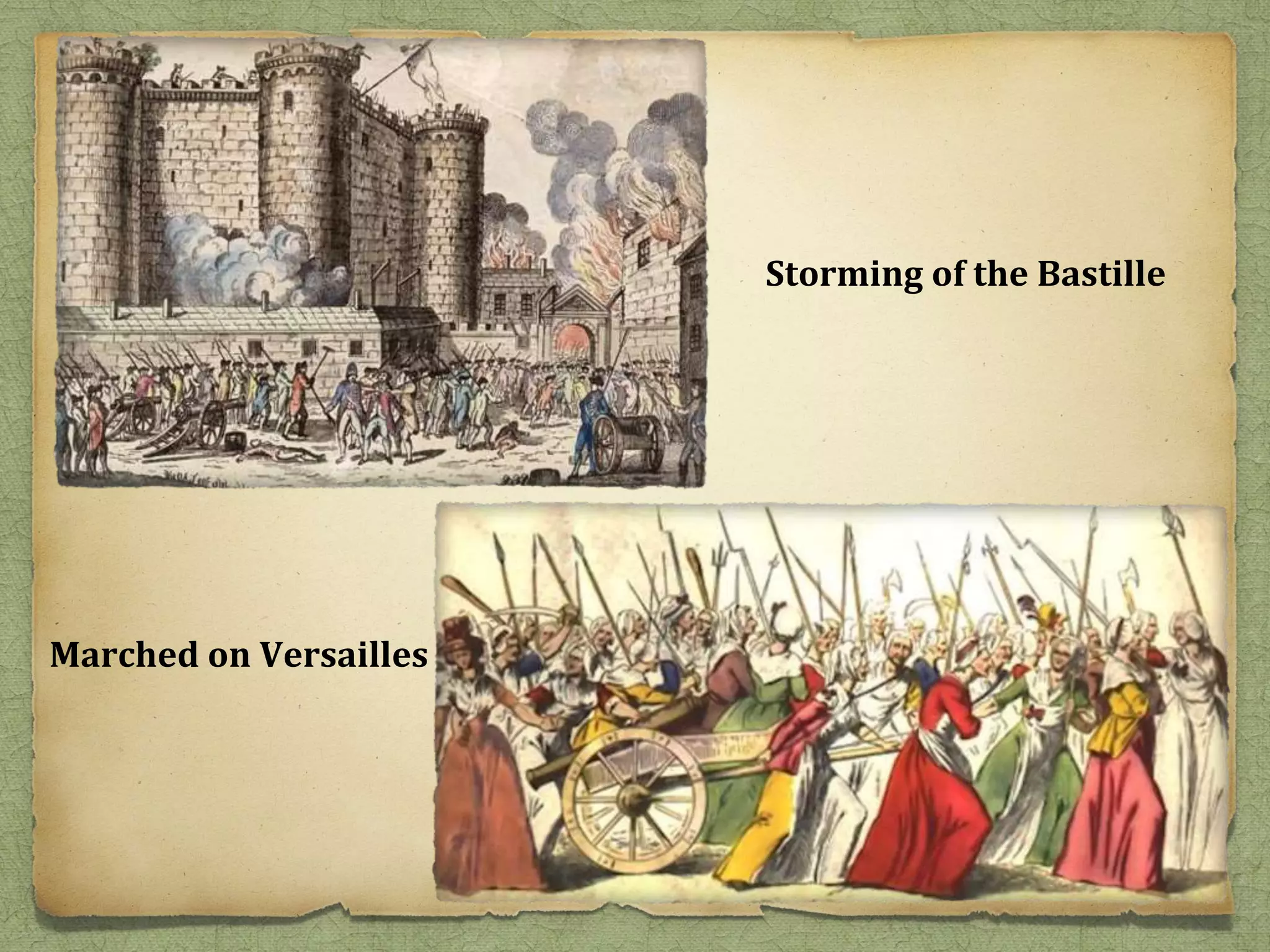 Aimée’s journal entry french revolution | PPTX