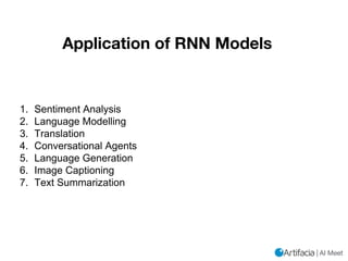 Introduction to Recurrent Neural Network with Application to Sentiment Analysis - Artifacia AI ...