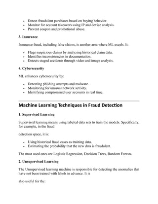 Artificial Intellegence (AI) FINDS A WAY: How Machine Learning is the Future of Fraud Detection ...