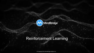 Reinforcement Learning - Mindbridge.ai