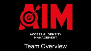 Netflix AIM Engineering Manager | PPT