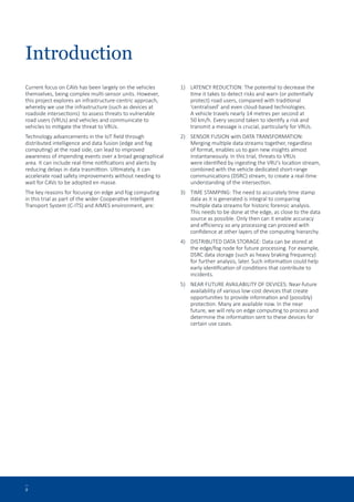 Edge computing for CAVs and VRU protection | PDF