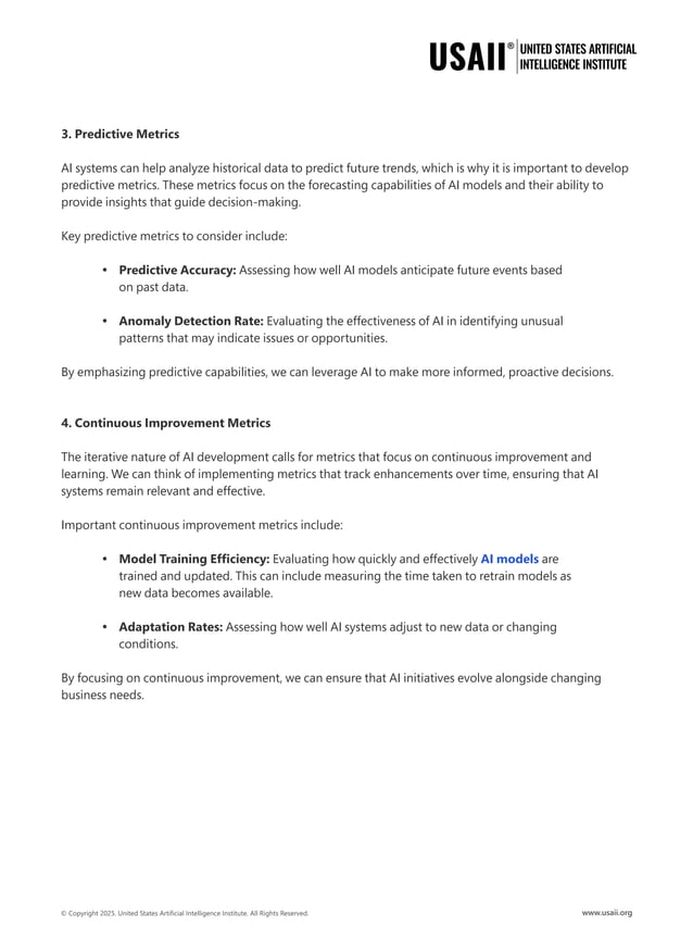 AI Metrics Evolution: Pioneering Change in Organizational Development ...