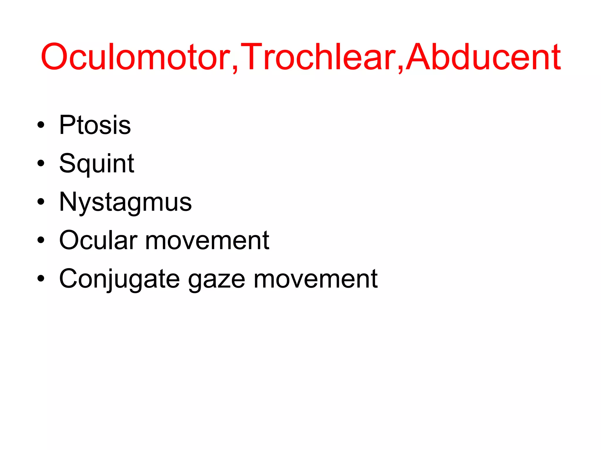 Aim –Examination of cranial nerve.ppt
