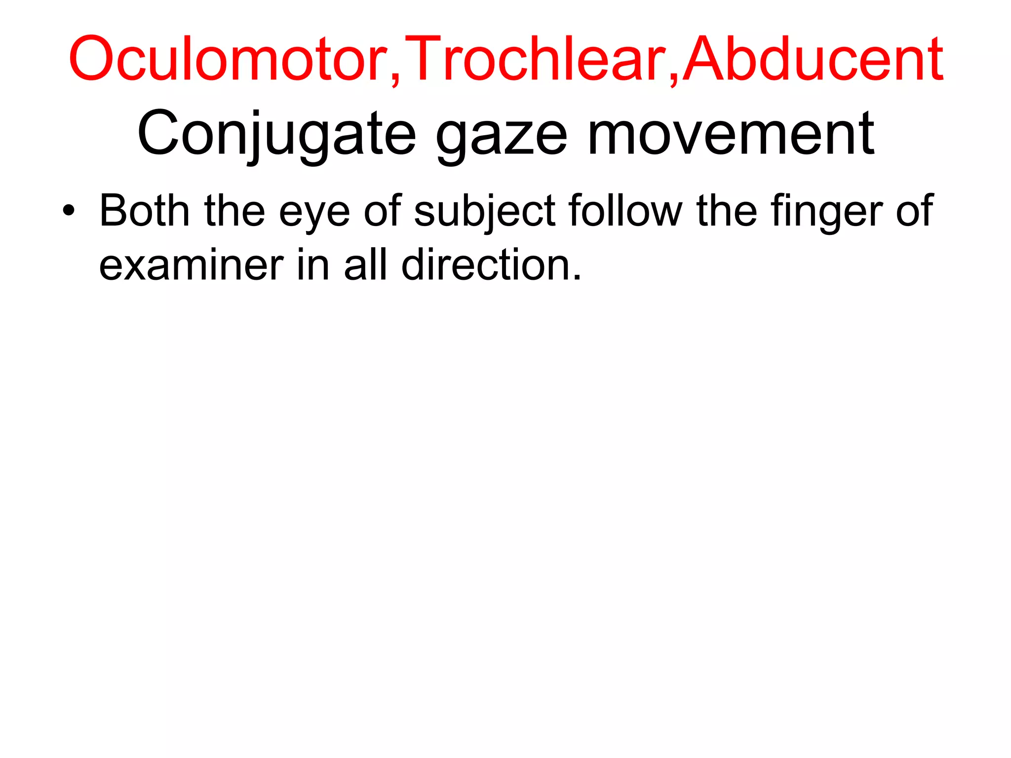 Aim –Examination of cranial nerve.ppt