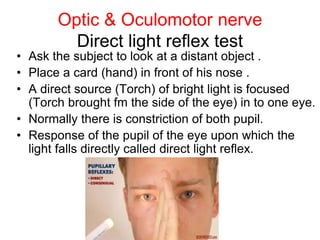 Aim –Examination of cranial nerve.ppt