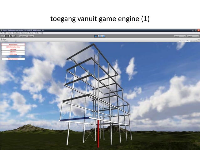 Datasalon 2010 - AIM framework in a game engine | PPTX
