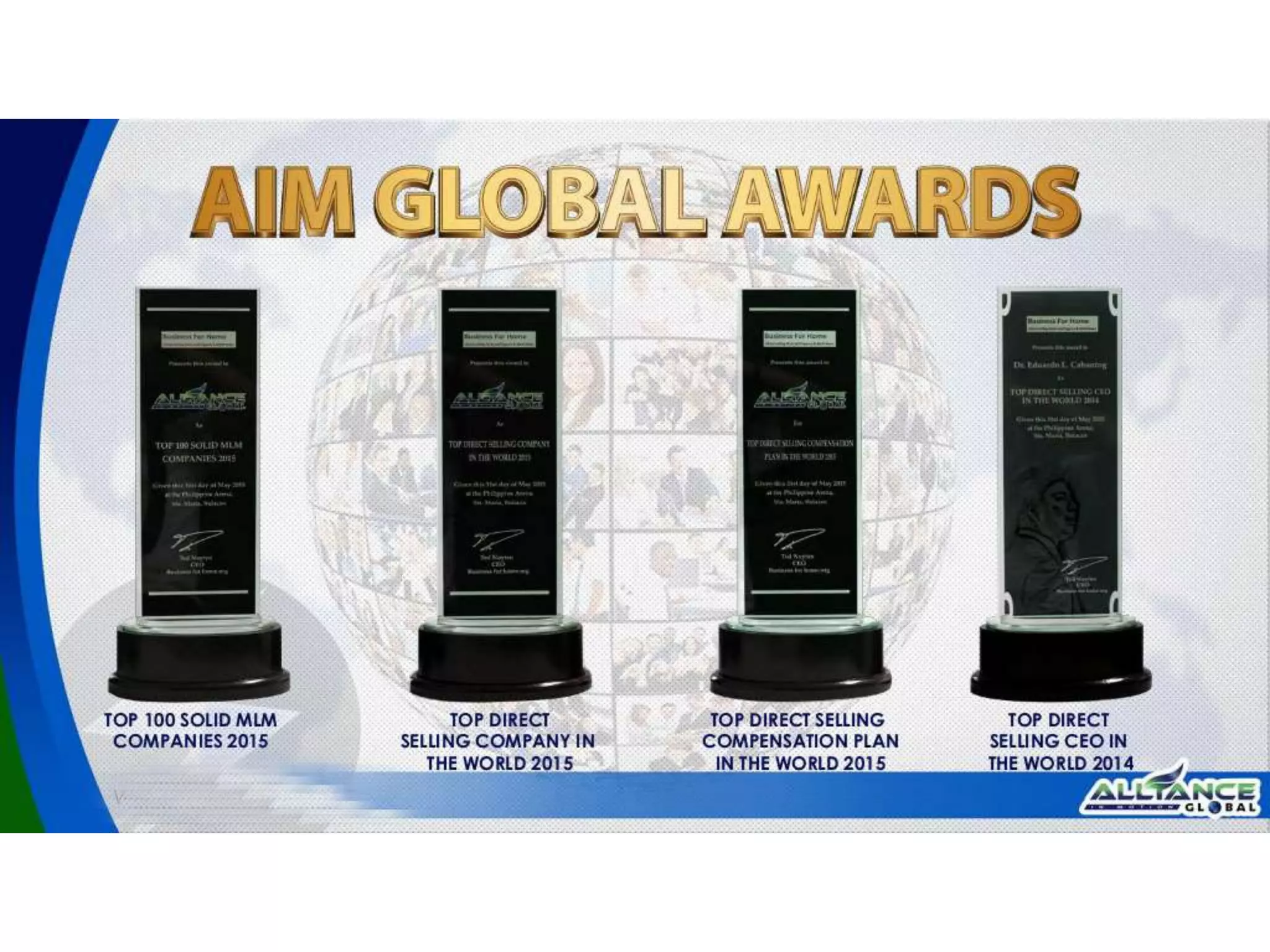 Aim global company profile | PPTX