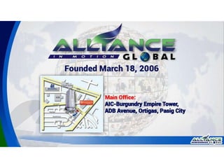 Aim global company profile | PPTX