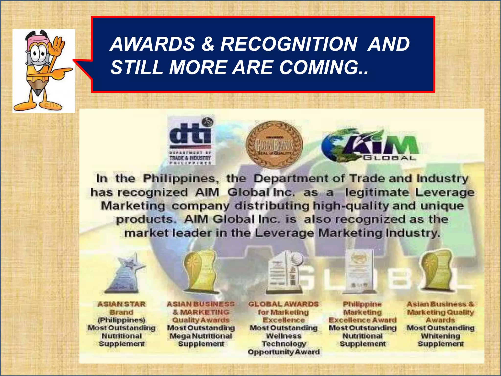 Aimglobal PNG Marketing Plan | PPTX