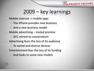 Mobile 2009, 2010 and beyond | PPT | Free Download