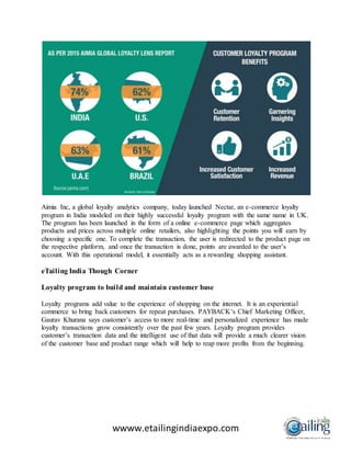 Aimia launches Nectar, a platform-free ecommerce loyalty program | DOCX