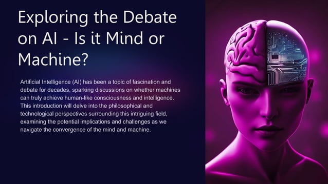 AI mind or machine power point presentation | PPTX
