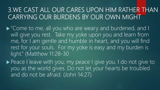 Aiming what is necessary to god | PPTX | Christianity | Religion ...