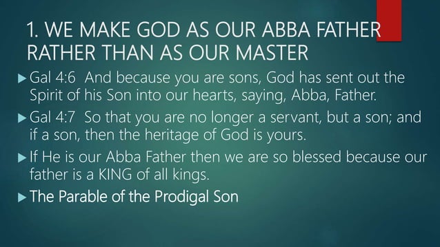 Aiming what is necessary to god | PPTX | Christianity | Religion ...