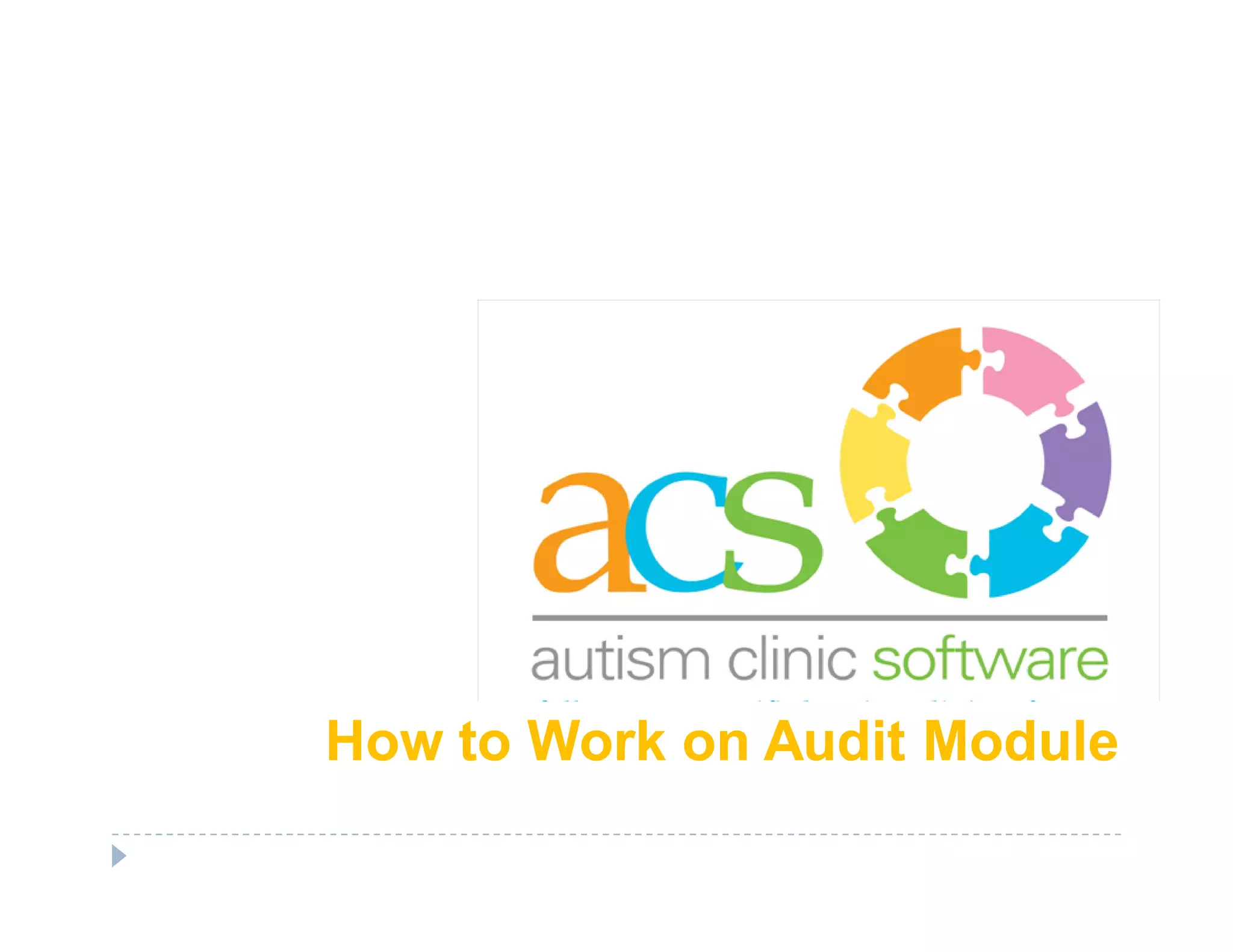Audit Module | PPT