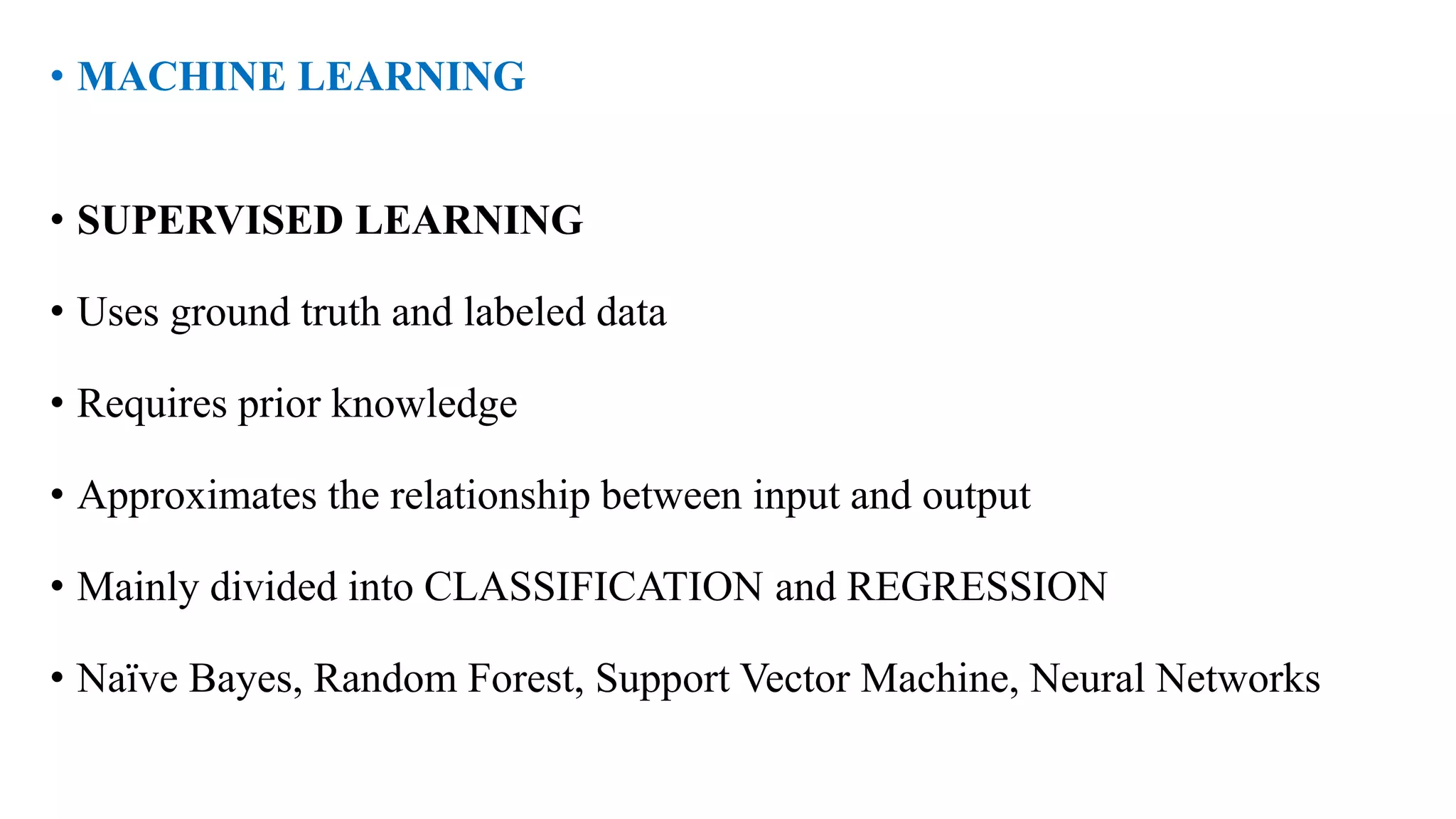ARTIFICIAL INTELLIGENCE AND MACHINE LEARNING | PDF