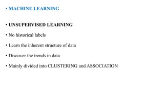 ARTIFICIAL INTELLIGENCE AND MACHINE LEARNING | PDF