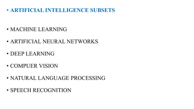 ARTIFICIAL INTELLIGENCE AND MACHINE LEARNING | PDF | Technology Industry | Industries