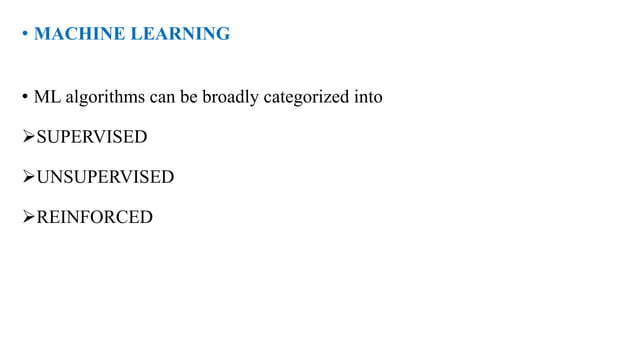 ARTIFICIAL INTELLIGENCE AND MACHINE LEARNING | PDF | Technology Industry | Industries