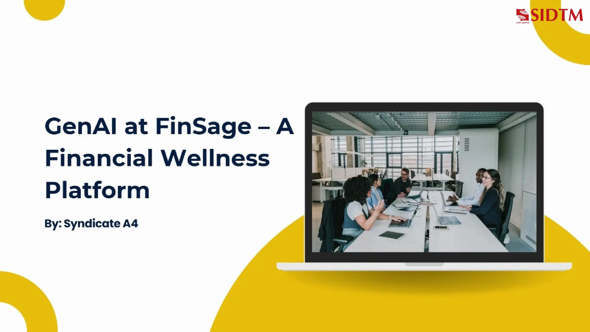 GenAI at FinSage Financial Wellness Platform | PPTX