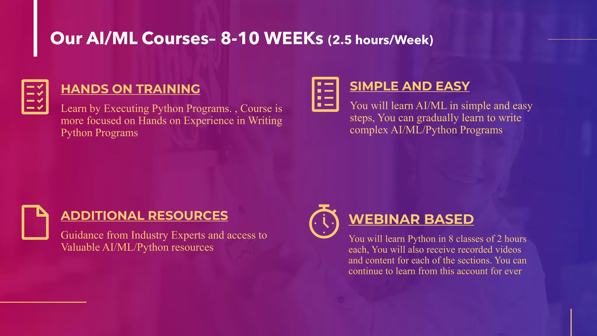 Ai=ml academic-institutions-Webinar | PDF