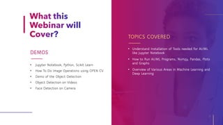 Ai=ml academic-institutions-Webinar | PDF