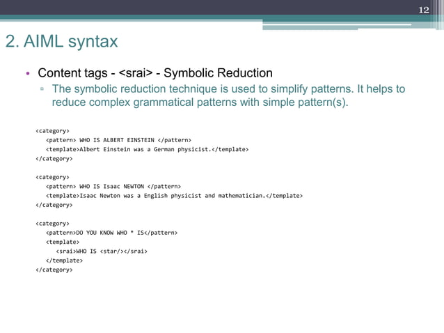 AIML Introduction | PPTX | Programming Languages | Computing