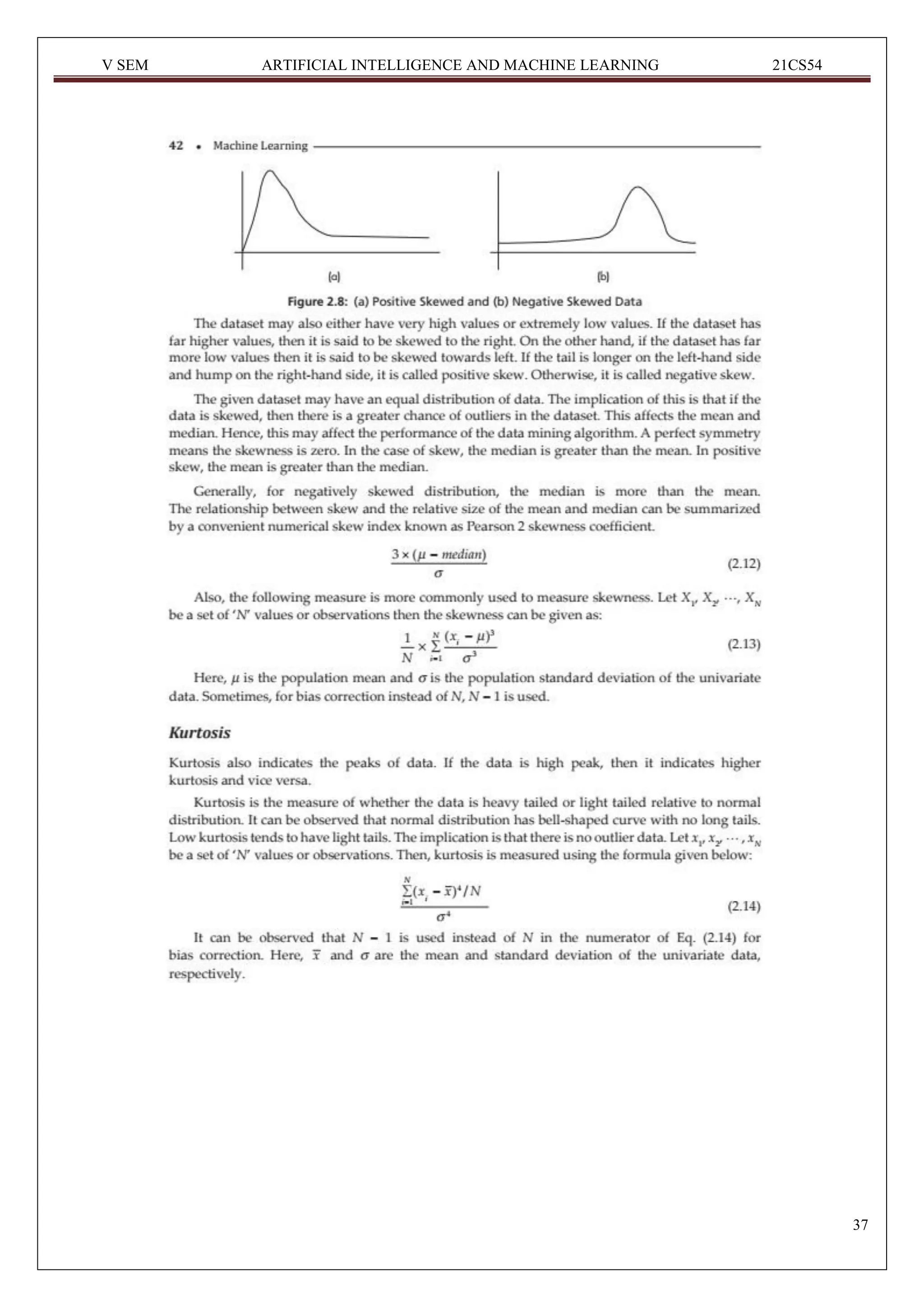 AIML 1-5 Modules NOTES.pdf module1, module 2 | PDF