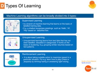 AI, Machine Learning and Deep Learning - The Overview | PDF
