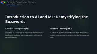 Artificial Intelligence and Machine Learning and Python FINAL.pptx